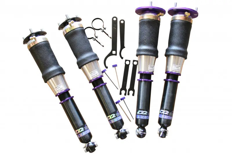 D2 Racing Air Struts with Optional Management For 14-18 BMW X5 AWD (D ...